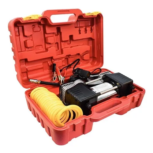 Compresor De Aire 12v 2 Cilindros 150 Psi Para Auto o Moto - Starmart