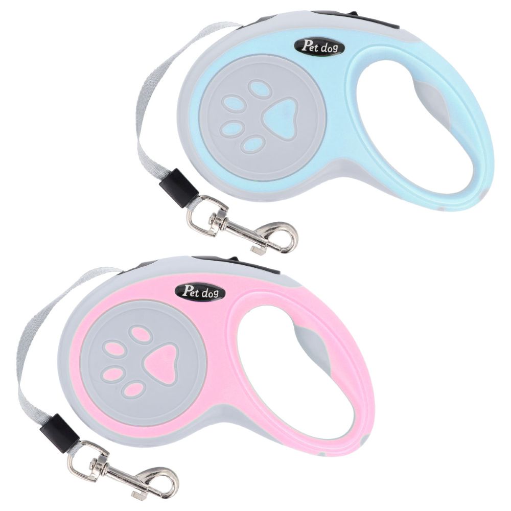 Correa Extensible Para Perro Cinta Retráctil 5mts Con Tranca - Starmart